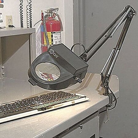 Lumapro Magnifier Light, 60 W 4PD51 | Zoro