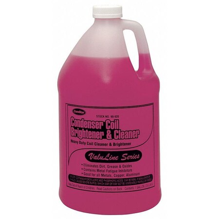 Comstar Condenser Coil Cleaner, 1 Gal, Pink 4PDA3 | Zoro