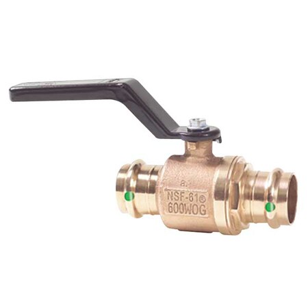 Viega ProPress Bronze Ball Valve Inline 3/4" 22059 | Zoro