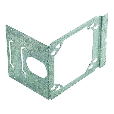 Eaton B-Line Mounting Bracket, Pre-Galvanized Steel, Electrical Box ...