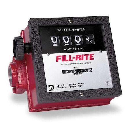 Fill-Rite 901C1.5 $269.99 Meter, 1-1/2 FNPT, 6-40 gpm | Zoro.com