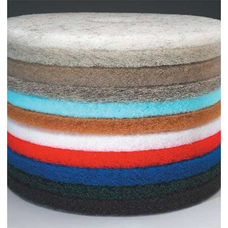 Continental Commercial Products Buffing and Polishing Pad, 13 In, Tan ...