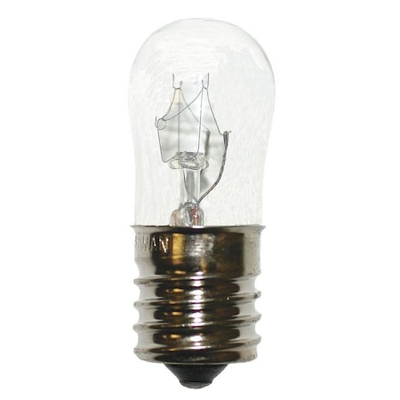 Zoro Select 6W, S6 Incandescent Light Bulb (Formerly LumaPro) 6S6/7 ...