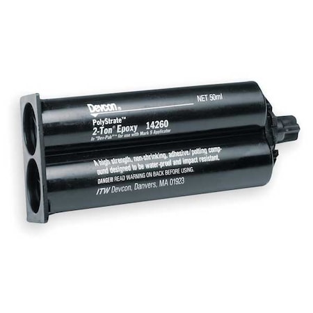 Devcon Hot Melt Adhesive, 14260 Series, Tan, Dual-Cartridge, 1:01 Mix ...