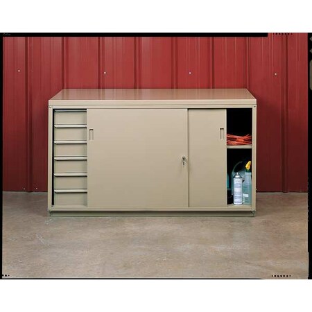 Edsal Sliding Door Kit CBD2002T | Zoro