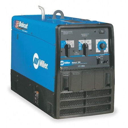 Miller Electric Engine Driven Welder, Bobcat 250 Series, Electric Start ...