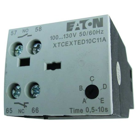 Eaton Timer Module, On Delay, 100-130V, 0.5-10Sec XTCEXTEEC11A | Zoro