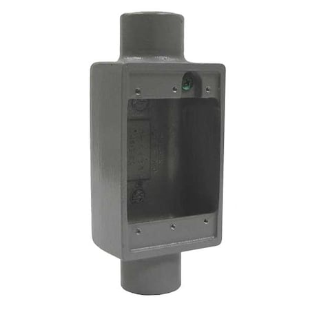 Hubbell Killark Weatherproof Electrical Box, 18 cu in, FSC Box Type, 1 ...