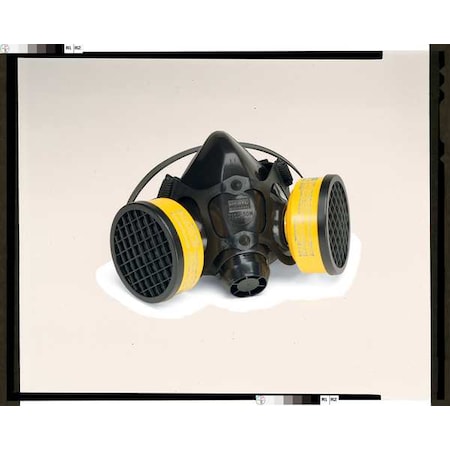 Honeywell North Half Mask Respirator, 7700 Series, Threaded, Silicone ...