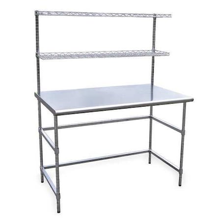 Zoro Select Workbench, SS, 60" W, 30" D 4UEN3 | Zoro