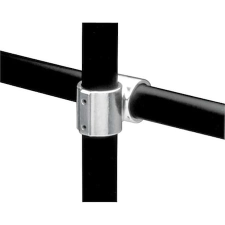 Zoro Select Structural Fitting, Offset Cross, Aluminum, 1 in Pipe Size ...