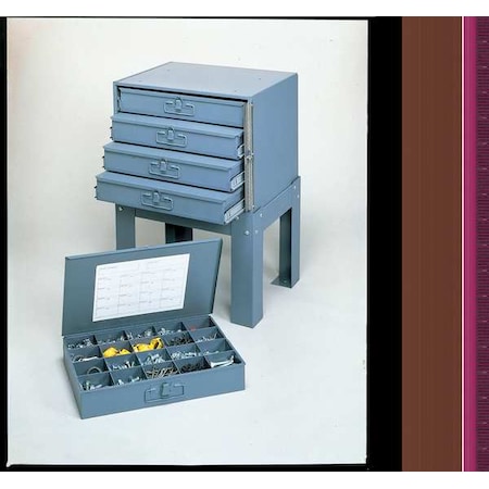 Durham 119-95-D936 Compartment Box, 12 In D, 18 In W, 3 In H | Zoro.com