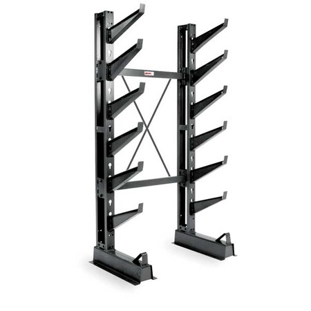 Jarke Inclined Starter Cantilever Rack, 7 ft. H CR-5 | Zoro