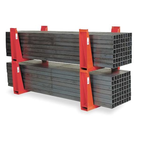 Jarke Stacking U Rack, 10,000 lb., 25-1/2 In. W ULD-10 | Zoro