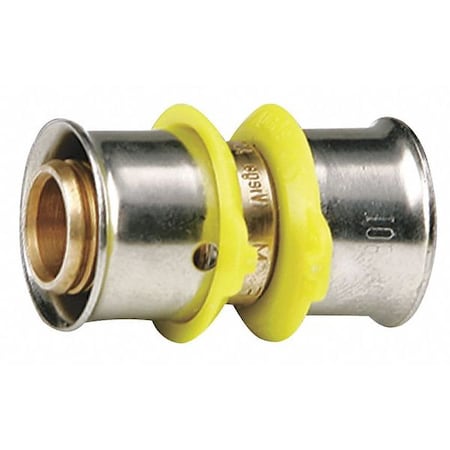 Pureflow Coupling, PEX Press, 1/2 In, Bronze 83020 | Zoro