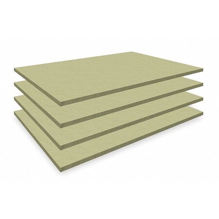 Tennsco Particle Board Decking, Particle Board, 42" W, 30" D, natural ...
