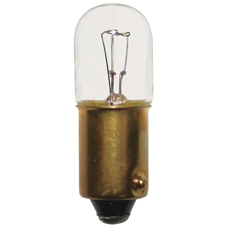 Lumapro Miniature Lamp,756-1,T3 1/4,14V (4VCW3) | Zoro
