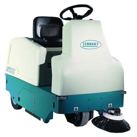 Tennant Battery Powered Sweeper, Ride On, 36V, 30In MV-6100-0005 | Zoro