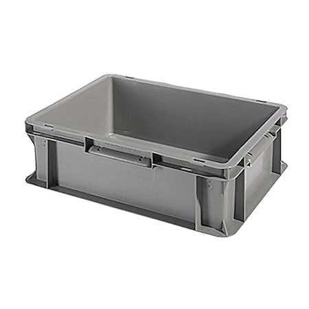 Ssi Schaefer Solid & Stackable Straight Wall Storage Container, 2.8 gal ...