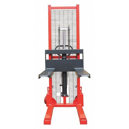 Dayton Fixed Base Hydraulic Stacker, Load Cap. 2000 lb. 4VMD9 | Zoro