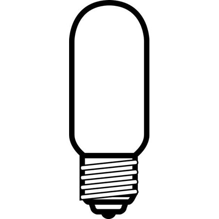 Current GE LIGHTING 15W, T7 Incandescent Light Bulb 15T7N CD | Zoro