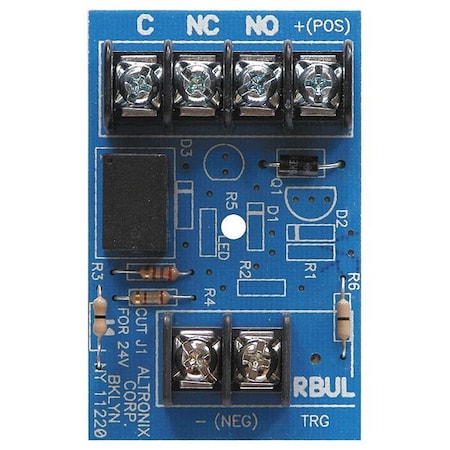 Altronix Relay Module 12/24VDC 30Ma SPDT, Relay, - RBUL | Zoro