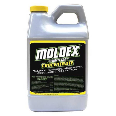 Moldex Mold Mildew Remover, 64 oz, Jug, Liquid, Concentrate 5510 | Zoro