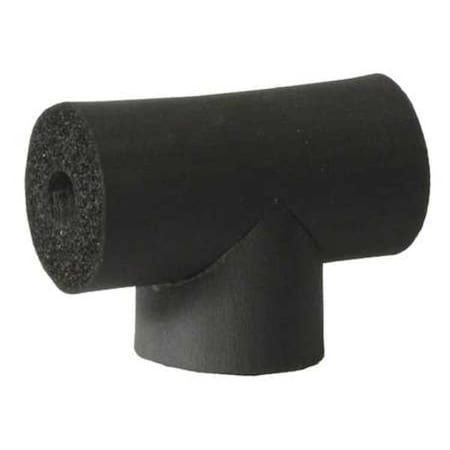 K-Flex Usa 2-3/8" x 1" Elastomeric Tee Pipe Fitting Insulation, 1" Wall ...