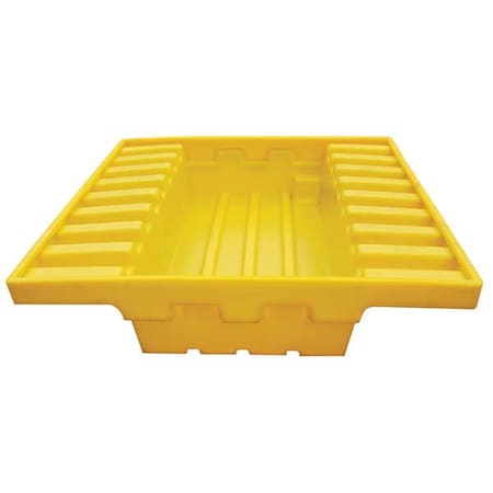 Ultratech Rack Containment Sump, 66 gal Spill Capacity, 4 Drum, 50 lbs ...