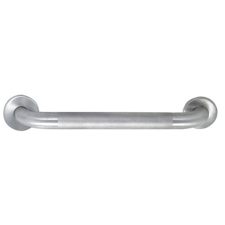 Zoro Select Wall Mount Safety Rail/, 22" Length, 22" L, Stainless Steel ...