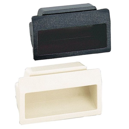 Lamp Recessed Pull Handle, Snap-In, ABS, Matte, Matte, Snap-in AT-70-BR ...