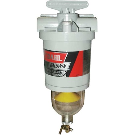 Baldwin Filters 150 $276.41 Fuel/Water Separator Unit, 6x14-1/4 In ...