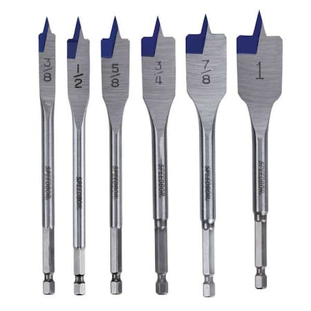 Irwin Spade Bit, 6pc. Set 88886 | Zoro