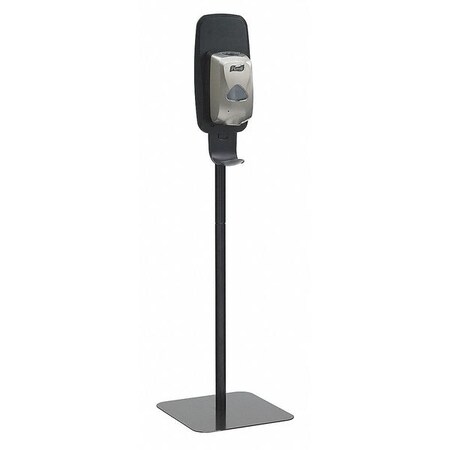Purell Hand Sanitizer Dispenser, Floor Stand, Touch Free, 1200mL, Black ...