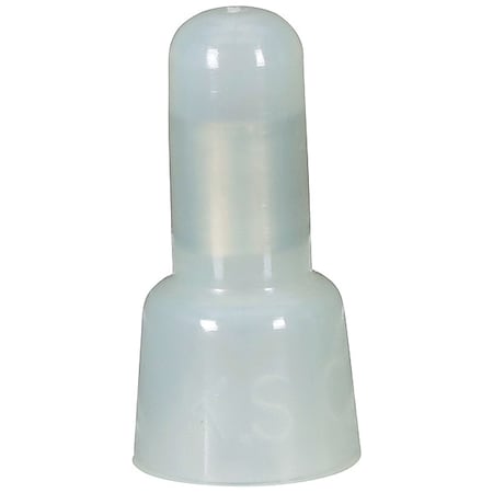3M Crimp Wire Connector, 10 AWG Max, Clear, Nylon Insulation, 600 V, 50 ...