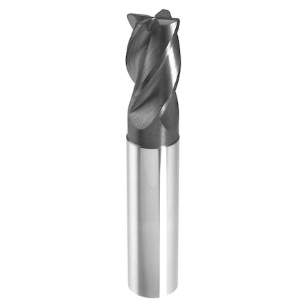 Onsrud 1/2" Four Flute Routing End Mill Corner Radius, 2-3/8" Neck ...
