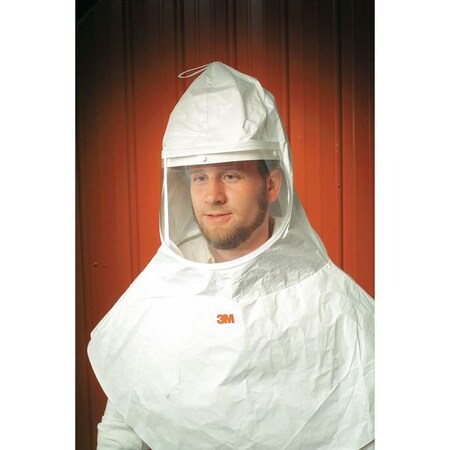3M Hood Assembly, Standard, White H-412 | Zoro
