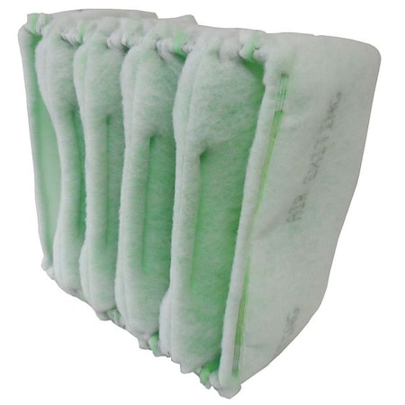 Air Handler 20x20x15 Cube Air Filter, MERV 8, Synthetic, 19-1/2 in x 19 ...