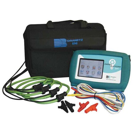 Dranetz Power Analyzer/Datalogger, 1 to 6000A DBEPFLEX6K-4 | Zoro