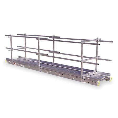 Werner Guard Rail and Toe Board System, 24 ft. L SQHTG-24 | Zoro