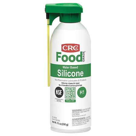 Crc Silicone Lubricant, 16 oz., Aerosol Can, Silicone, White 03035 | Zoro