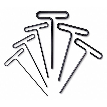 Westward 12 Piece Metric/SAE T-Shape Hex Key Set, 4YR74 4YR74 | Zoro
