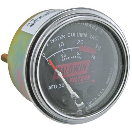 Baldwin Filters Air Filter Restriction Gauge, Gauge, AFG30 AFG30 | Zoro