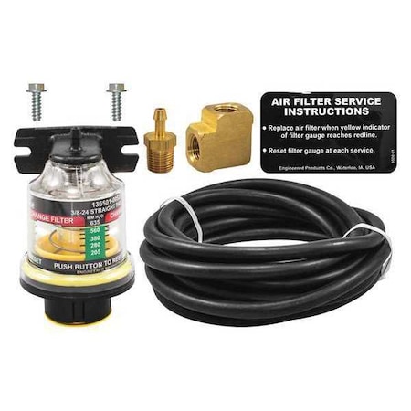 Baldwin Filters Air Filter Restriction Gauge AFG37R | Zoro