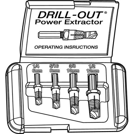 Recoil Screw Extractor Kit 4017P | Zoro