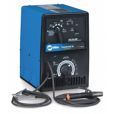 Miller Electric AC/DC Stick Welder, Thunderbolt XL 225/150 AC/DC Series ...