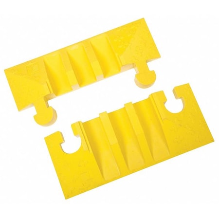 Power First Cable Protector End Cap, 3 1/8 in H, 6 in L, 20 in W, 3 ...