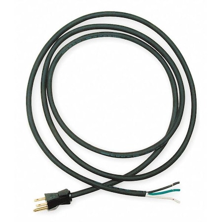 Power First Power Cord, 6-15P, SJO, 8 ft., Blk, 15A, 14/3 4CE55 | Zoro