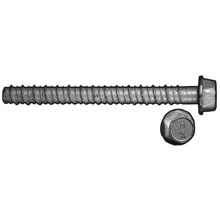 Red Head Structural Anchor Screw, Hardened Steel, Envirex Coating 50 PK ...