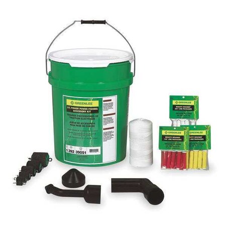 Greenlee Power Fishing Accessory Kit 392 | Zoro